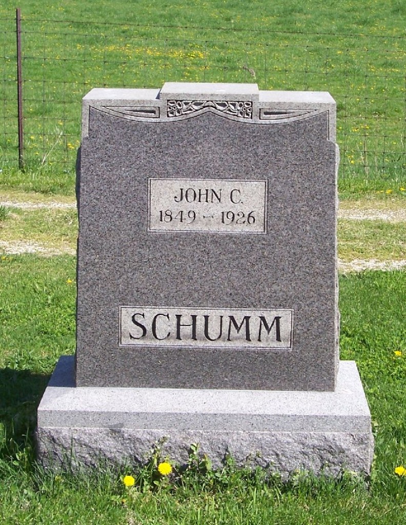 Tombstone Tuesday–John C. Schumm – Karen’s Chatt