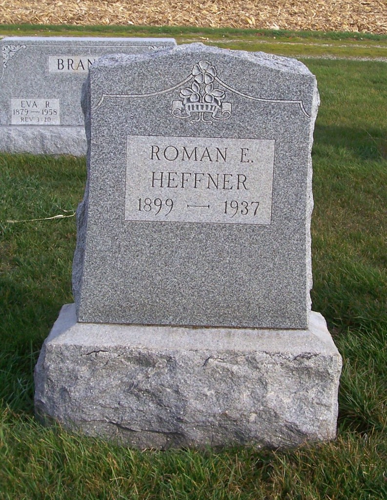 Tombstone Tuesday–Roman E. Heffner – Karen’s Chatt