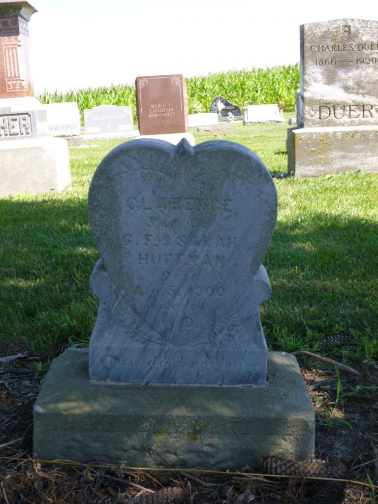 Tombstone Tuesday–Clarence Huffman – Karen’s Chatt