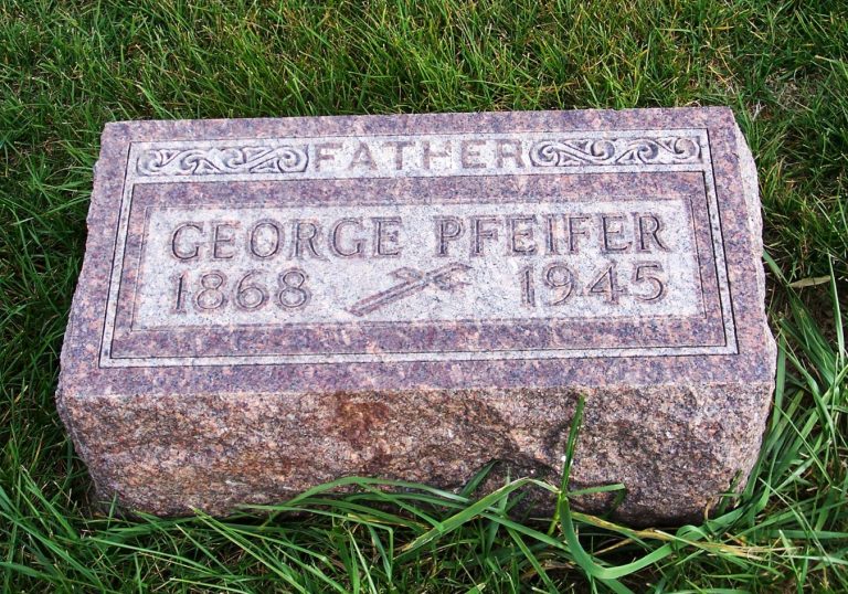 Tombstone Tuesday–George Pfeifer – Karen’s Chatt