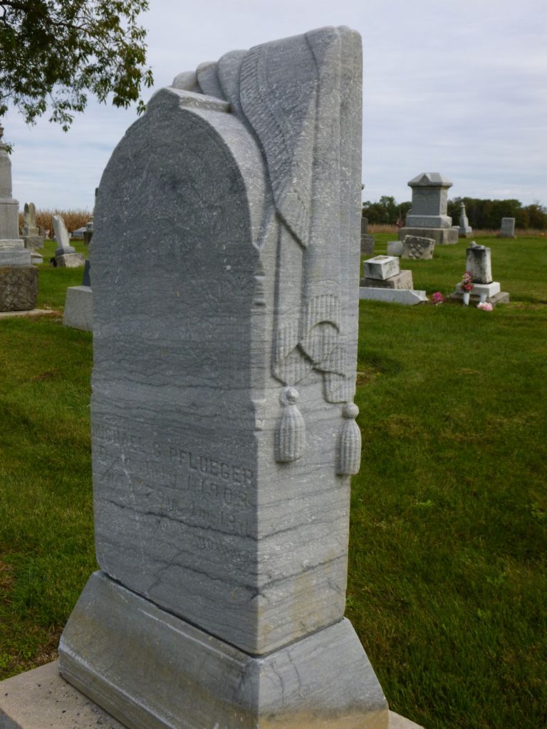 Tombstone Tuesday–Michael G. Pflueger (revisited) – Karen’s Chatt