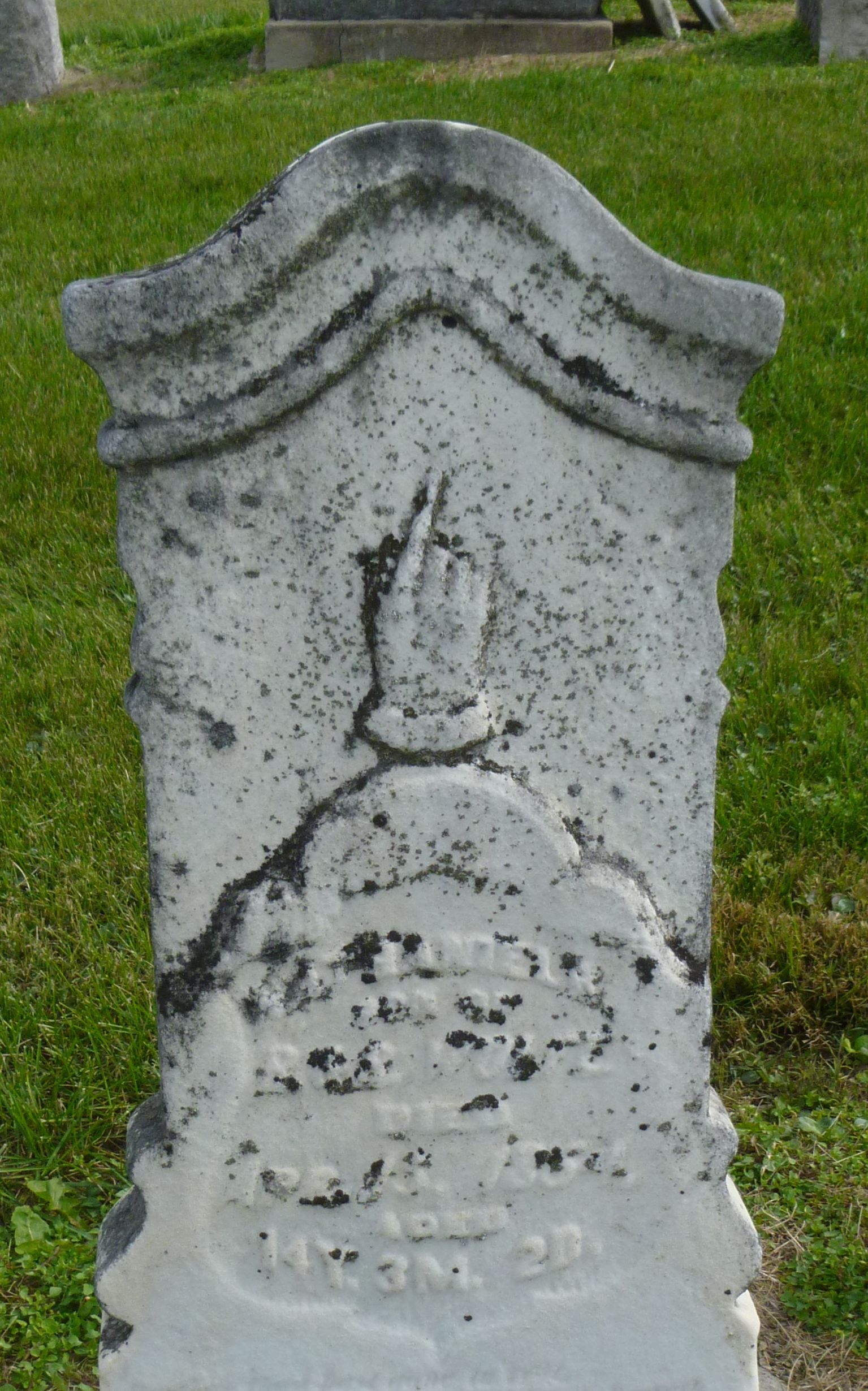 Tombstone Tuesday-Hand Pointing Up Symbol – Karen’s Chatt