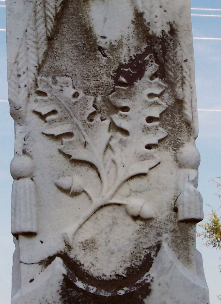 Tombstone Tuesday-Oak Leaf Symbol – Karen’s Chatt