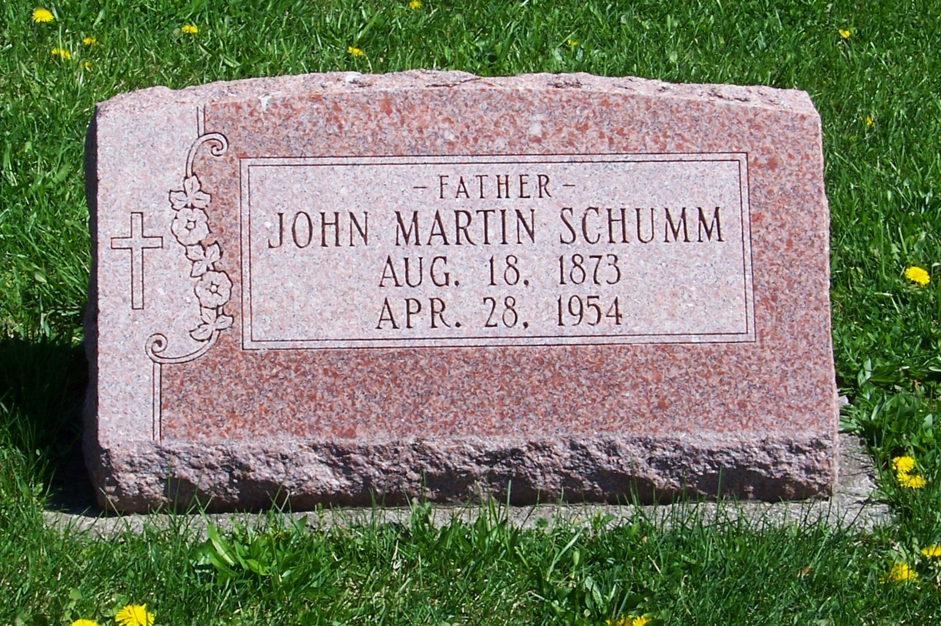 Tombstone Tuesday-John Martin Schumm – Karen’s Chatt