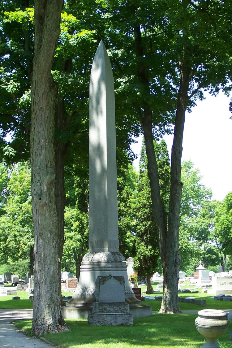Tombstone Tuesday-Obelisk Grave Marker – Karen’s Chatt