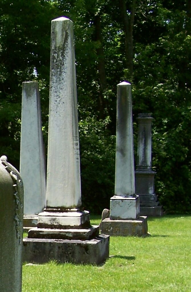Tombstone Tuesday-Obelisk Grave Marker – Karen’s Chatt