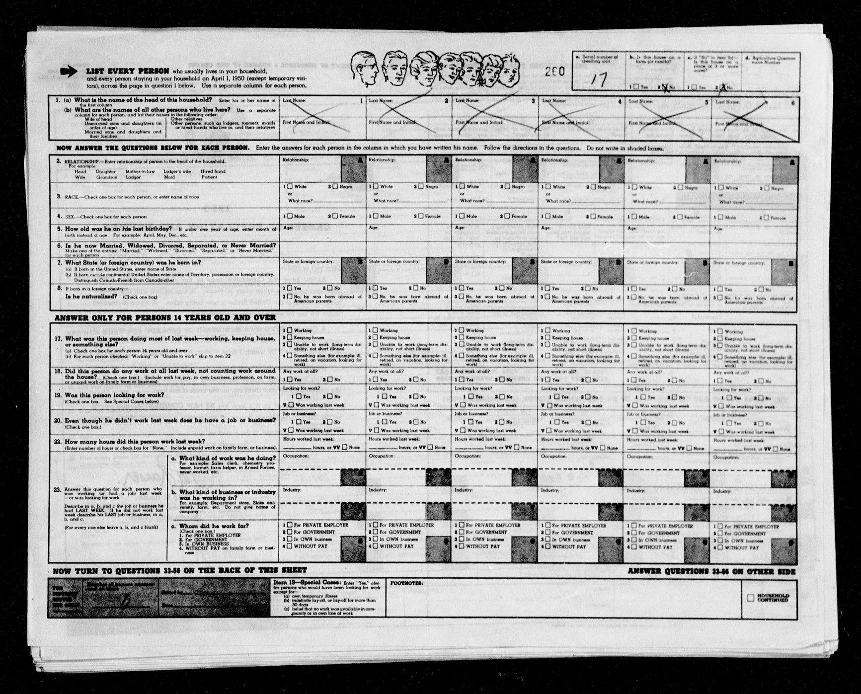 Willshire-1950 U.S. Census, part 2 – Karen’s Chatt