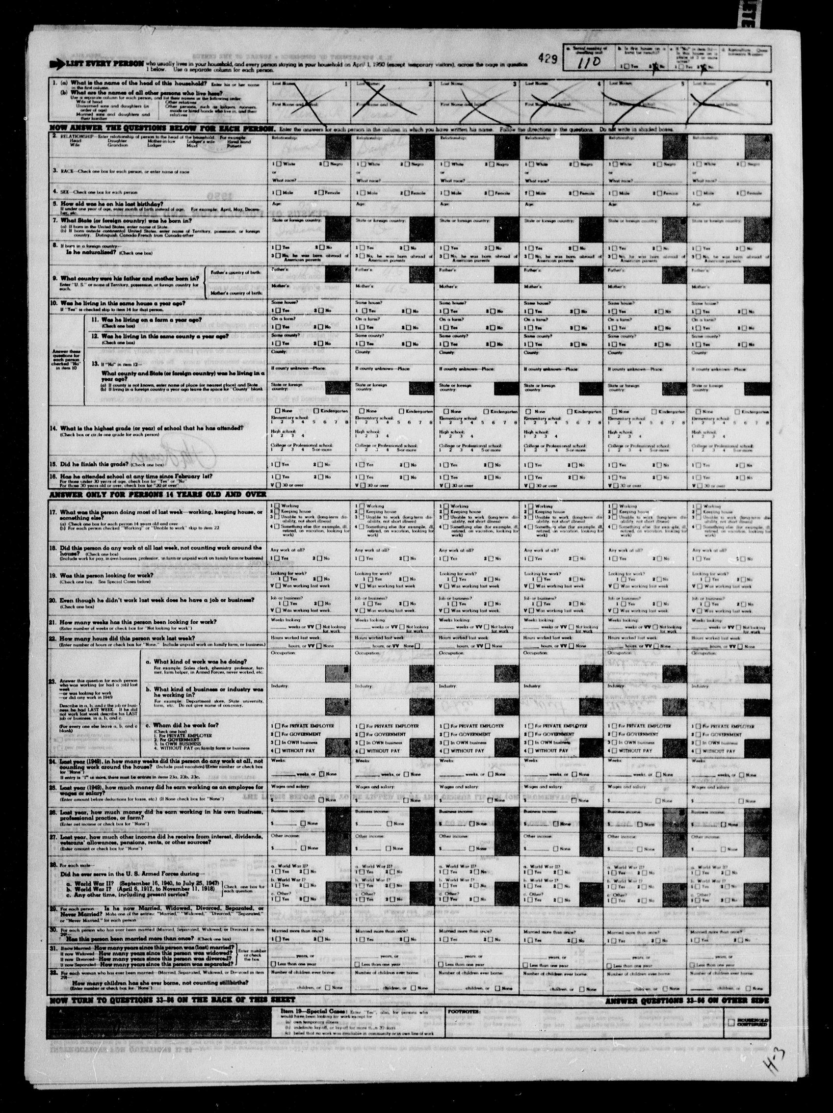 Willshire-1950 U.S. Census, part 3 – Karen’s Chatt