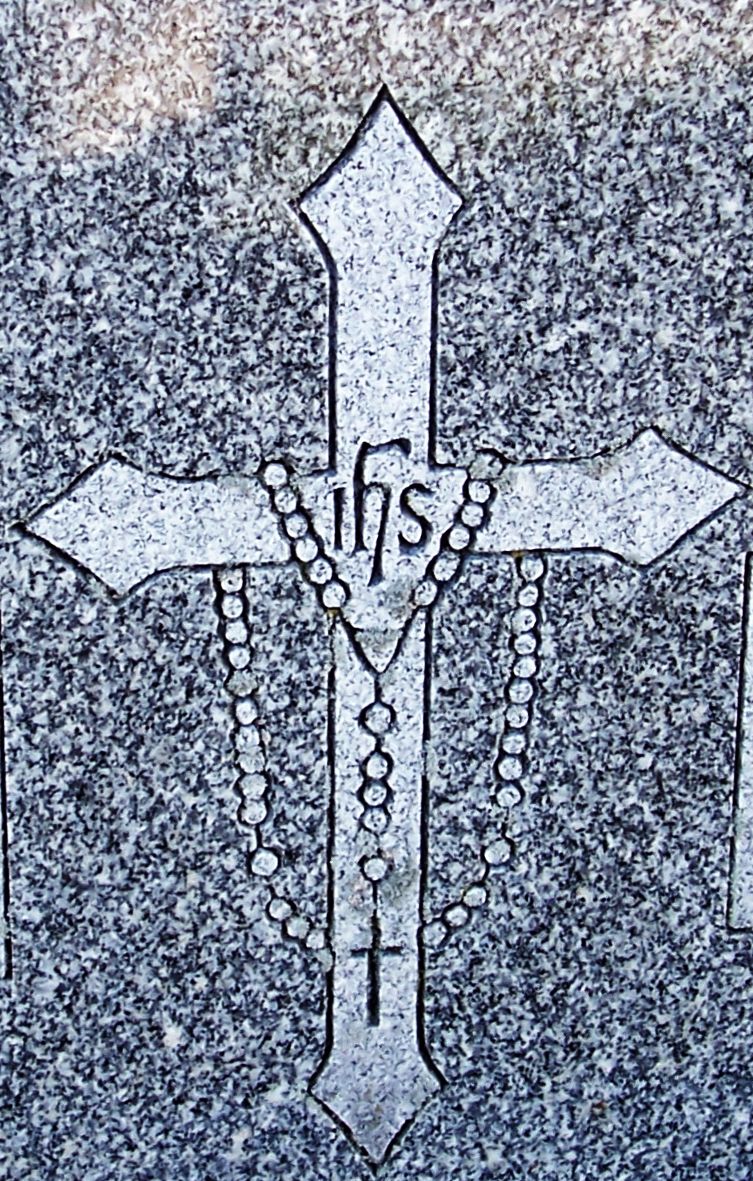 Tombstone Tuesday-I H S Symbol – Karen’s Chatt