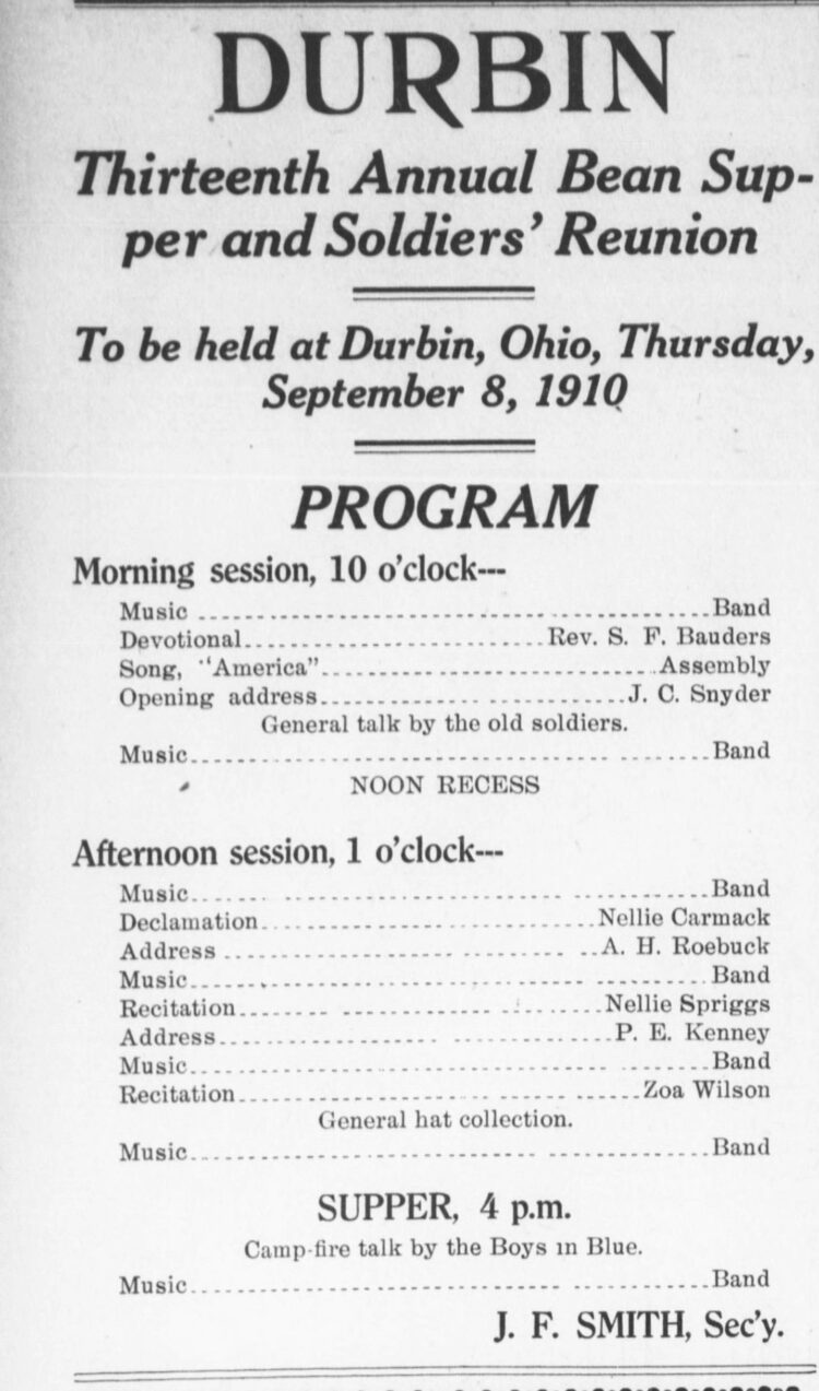 Labor Day and the Durbin Bean Bake – Karen’s Chatt