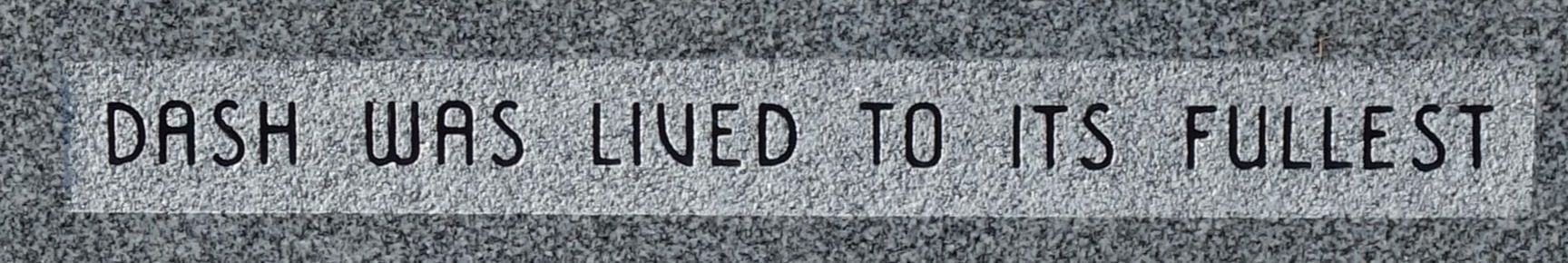 Tombstone Tuesday-Dash Meaning – Karen’s Chatt