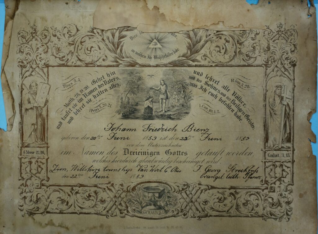 3 Old Schumm, Schueler, Bienz-related Documents – Karen’s Chatt