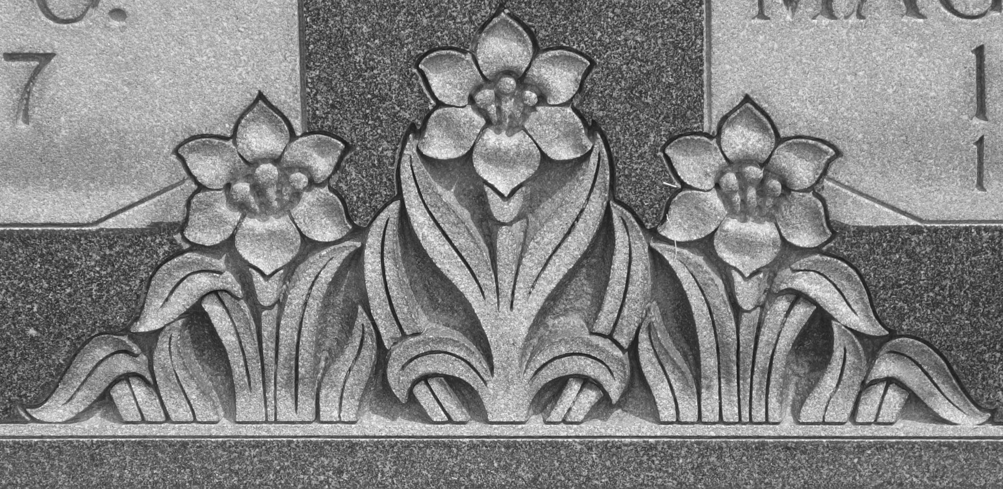Tombstone Tuesday-Daffodil Symbol – Karen’s Chatt