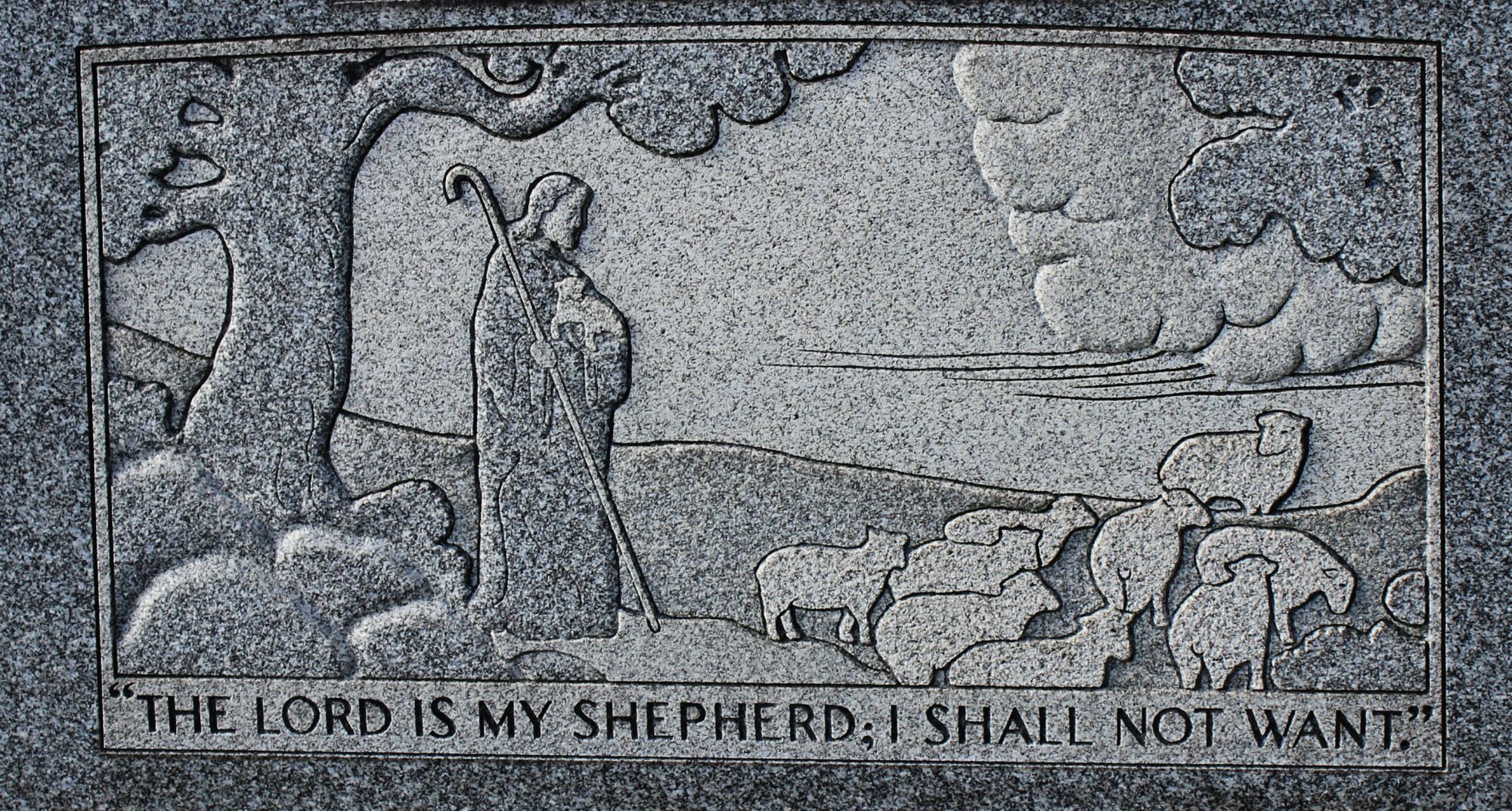 Tombstone Tuesday-Good Shepherd Engraving – Karen’s Chatt