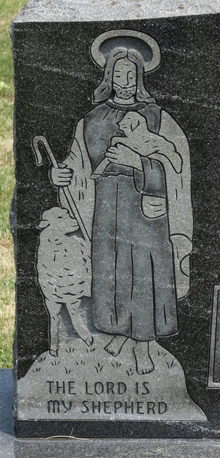 Tombstone Tuesday-Good Shepherd Engraving – Karen’s Chatt