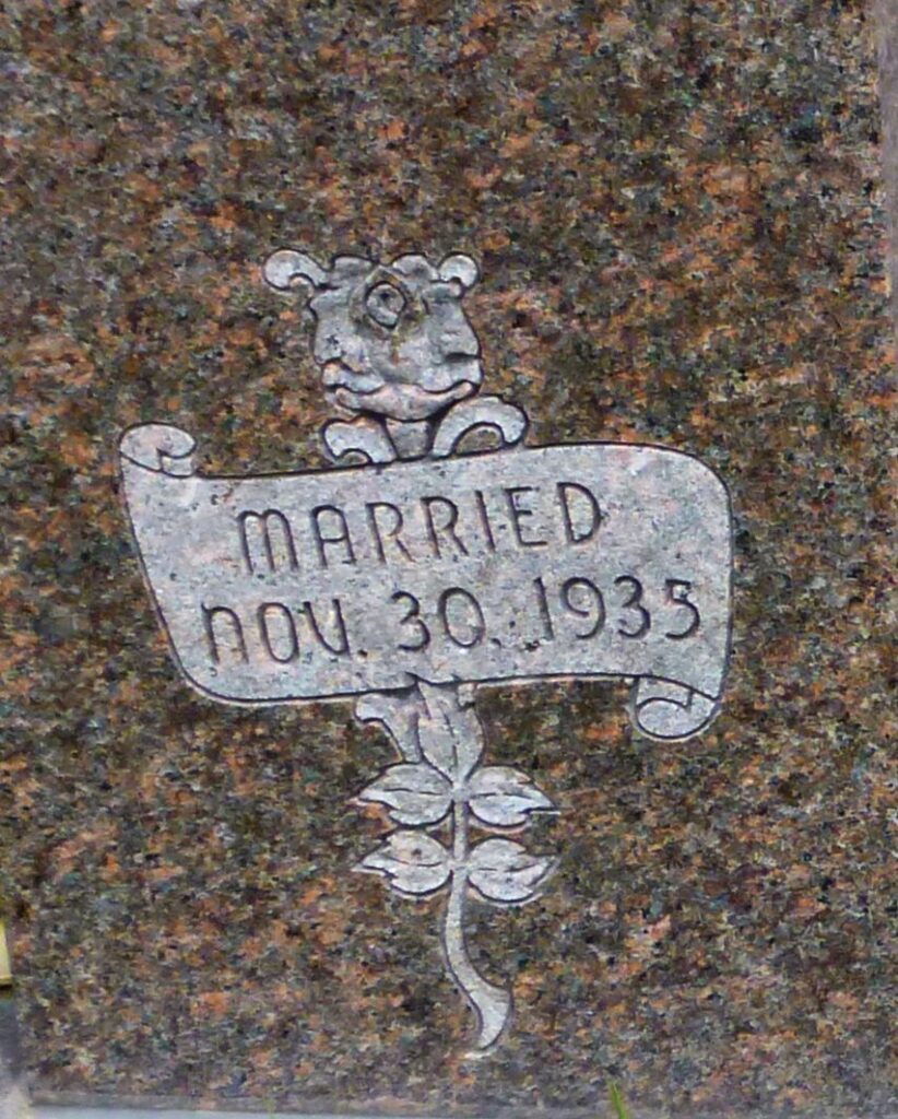 Tombstone Tuesday-Marriage Symbol – Karen’s Chatt