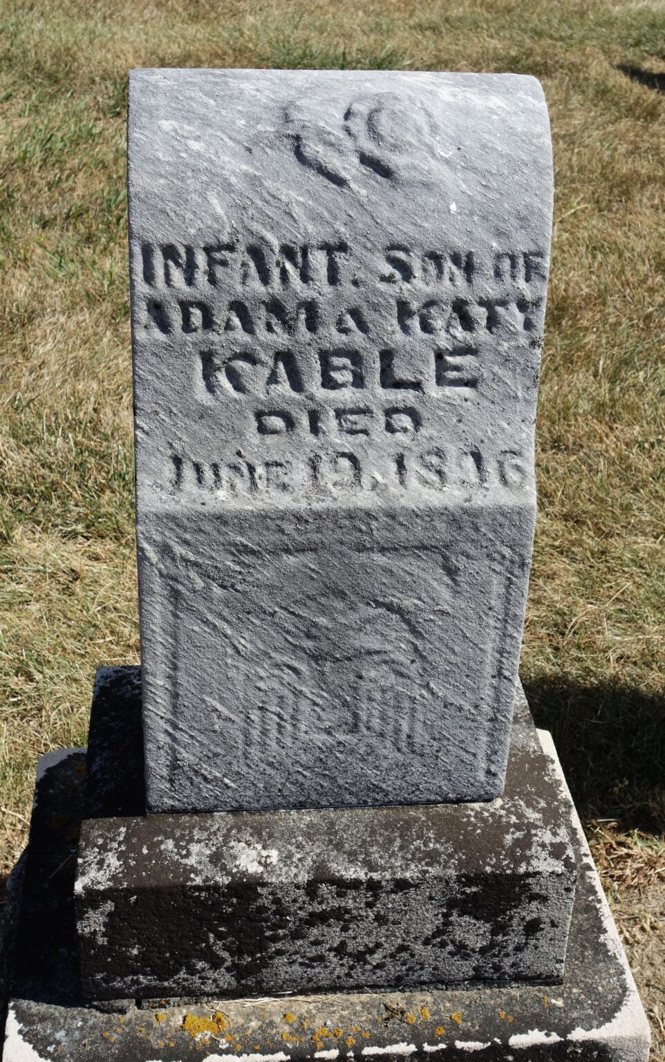 Tombstone Tuesday-Infant Son of Adam & Katy Kable (1896) – Karen’s Chatt