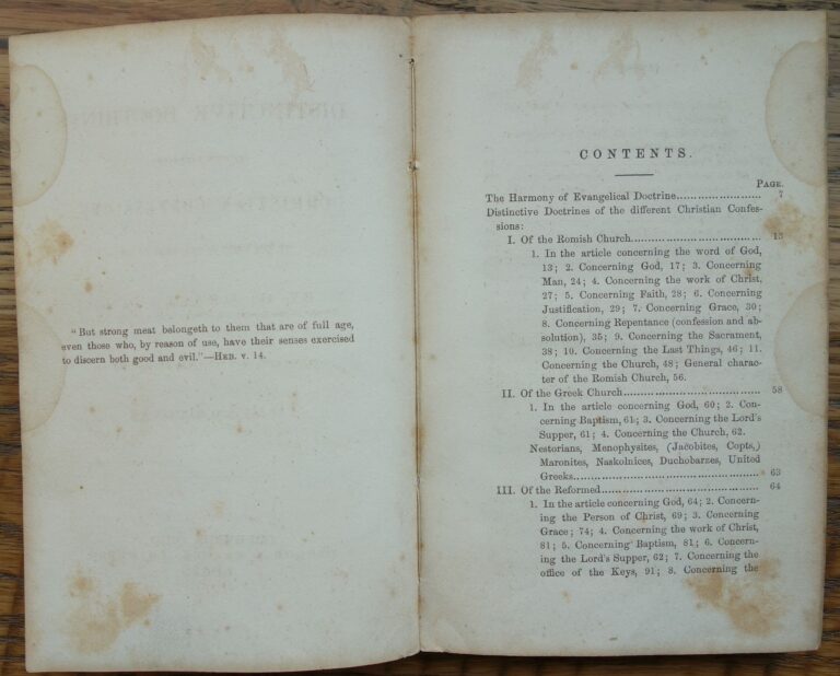 J Jacob Loehr Theological Book, 1865 – Karen’s Chatt