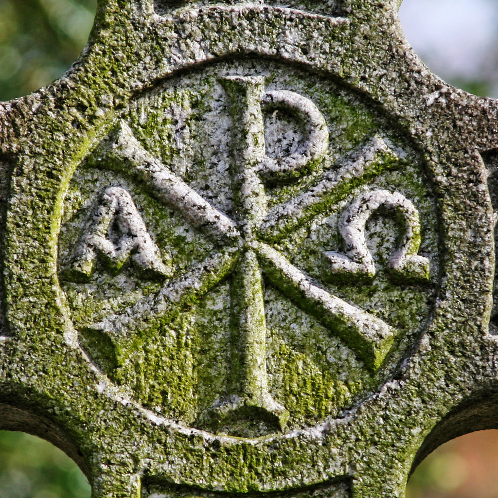 Tombstone Tuesday-Chi Rho Symbol – Karen’s Chatt
