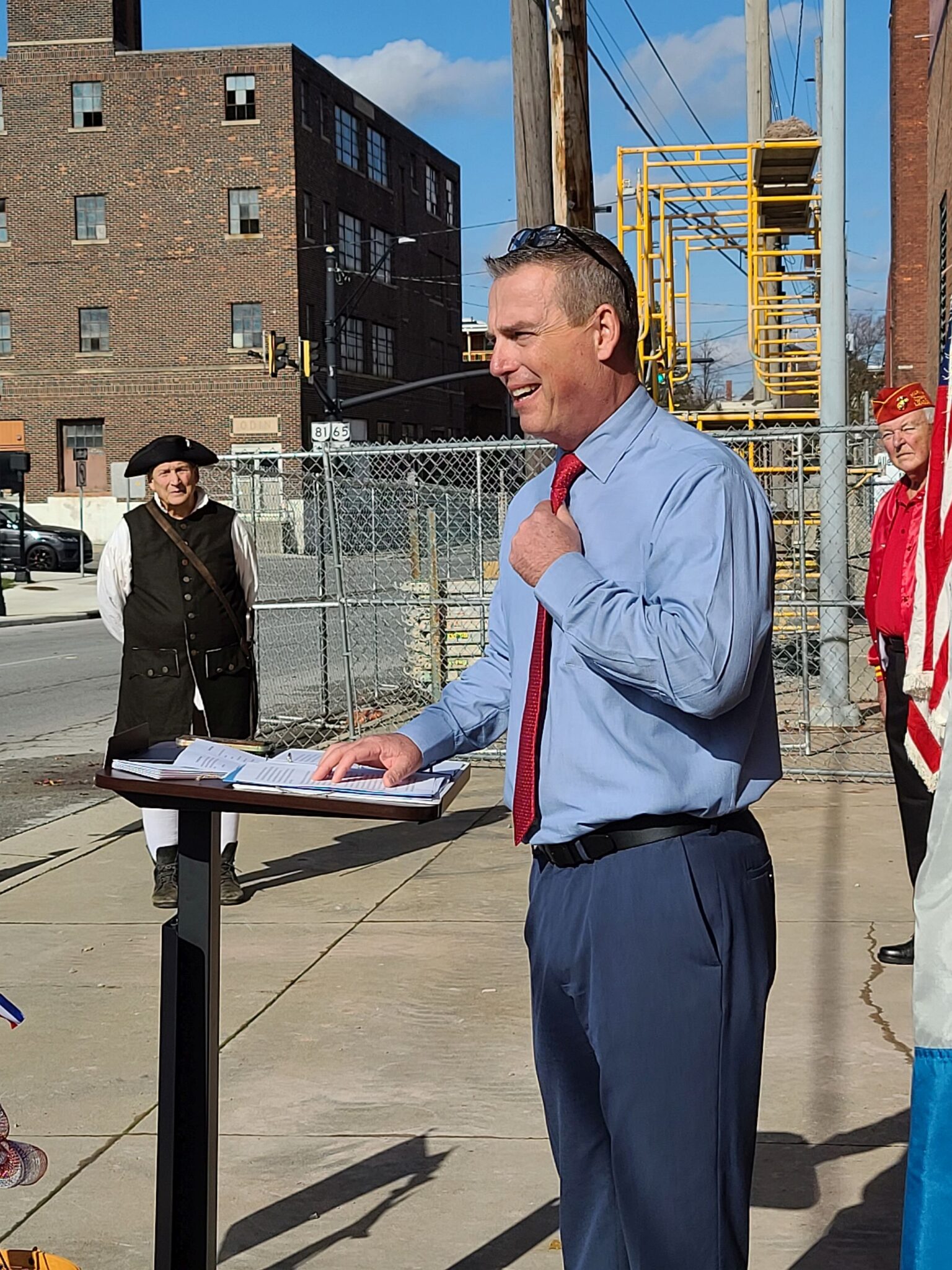 Rededication of Lima DAR Historic Marker – Karen’s Chatt