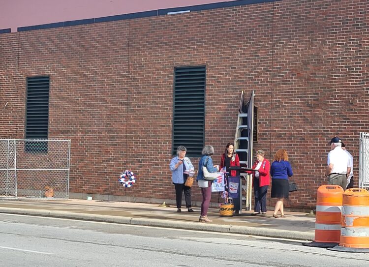 Rededication of Lima DAR Historic Marker – Karen’s Chatt