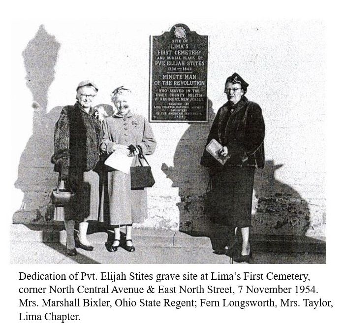 Rededication of Lima DAR Historic Marker – Karen’s Chatt