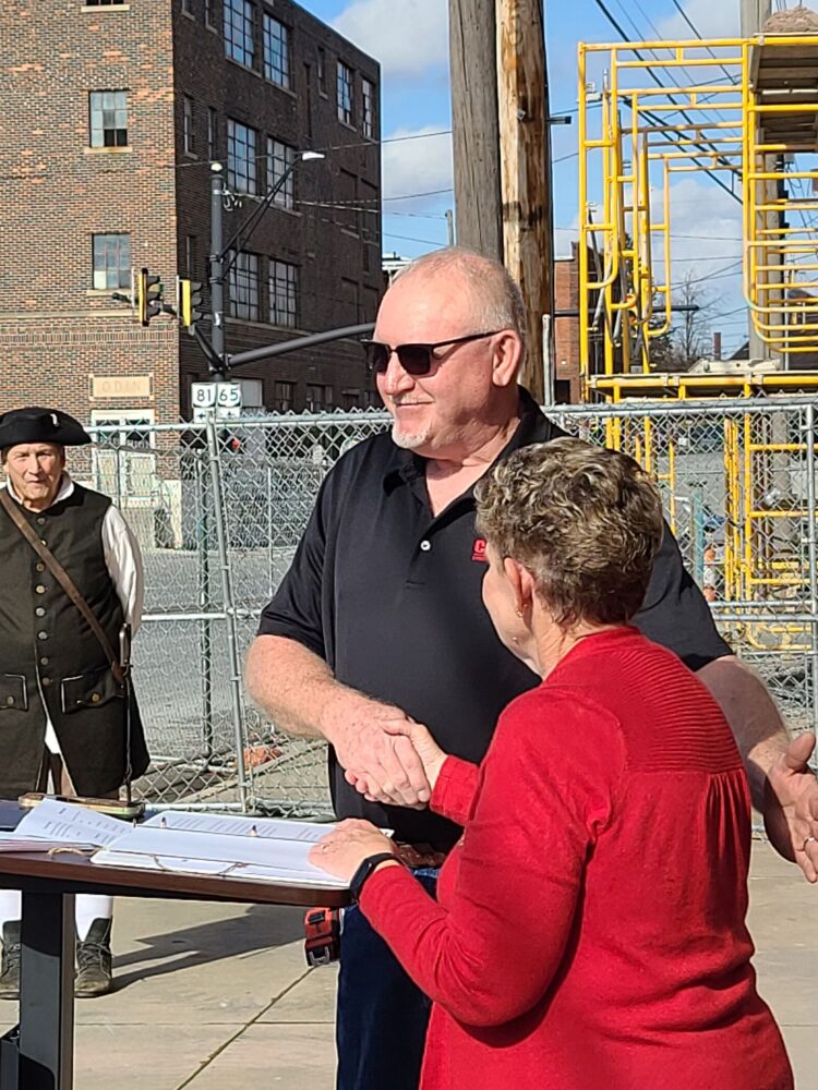 Rededication of Lima DAR Historic Marker – Karen’s Chatt