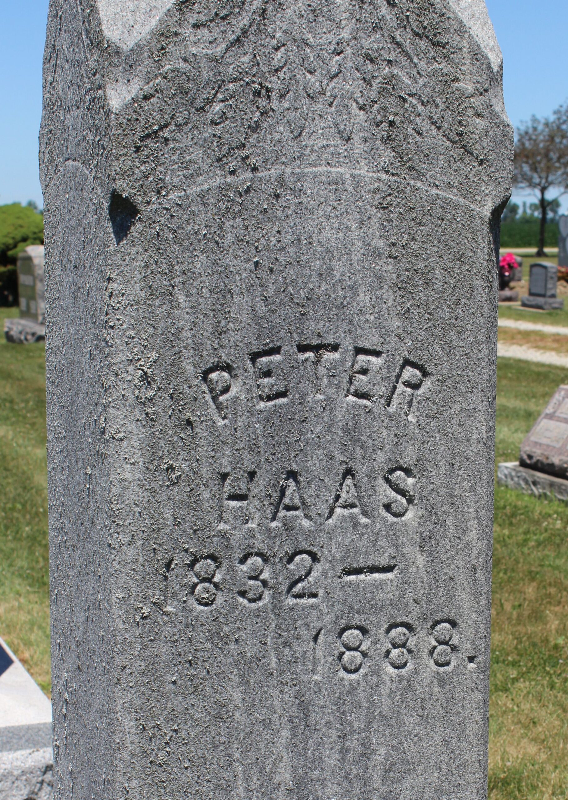 Tombstone Tuesday-Peter & Luisa Haas – Karen’s Chatt