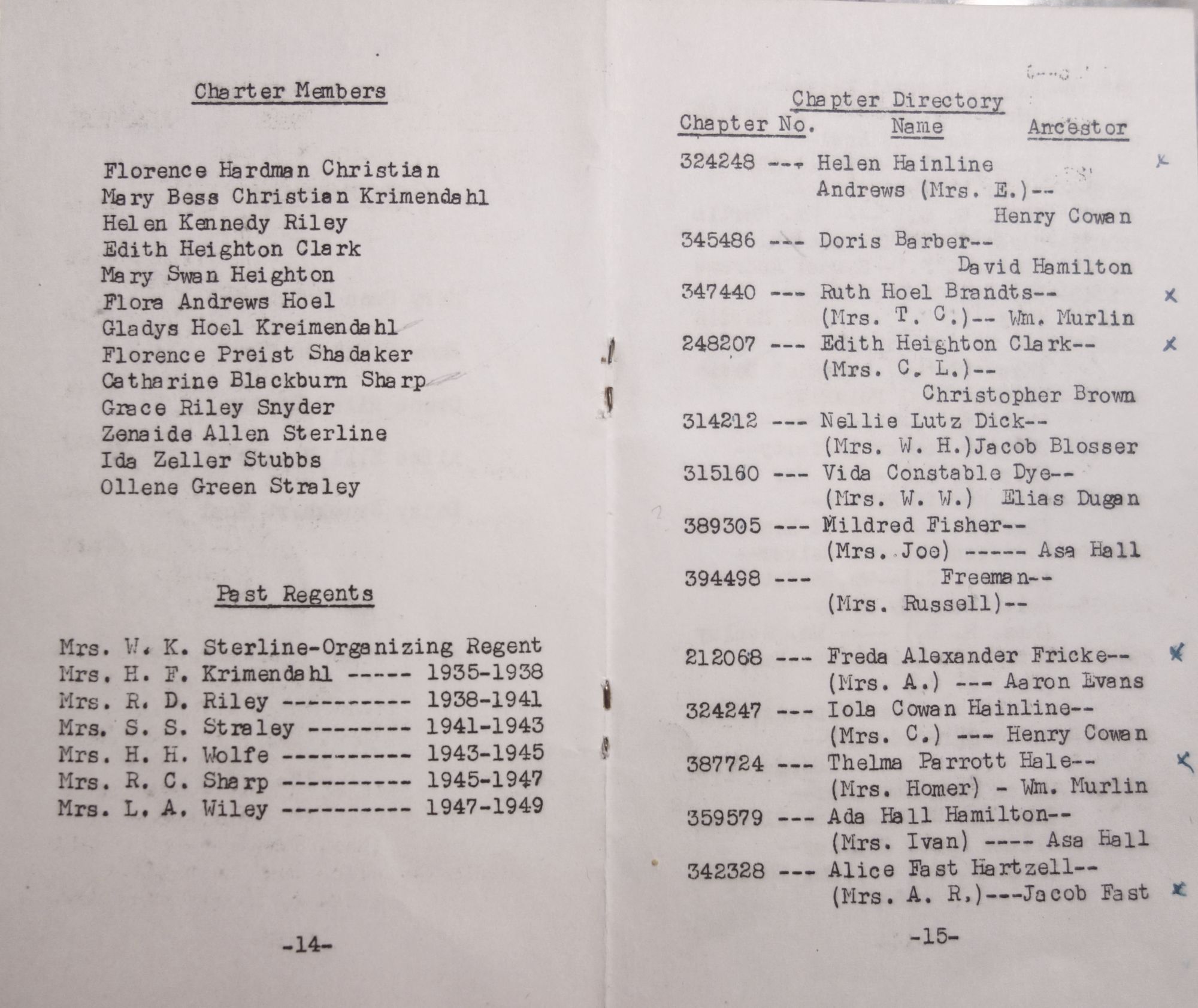 Captain James Riley Chapter, NSDAR, Celina, Ohio – Karen’s Chatt